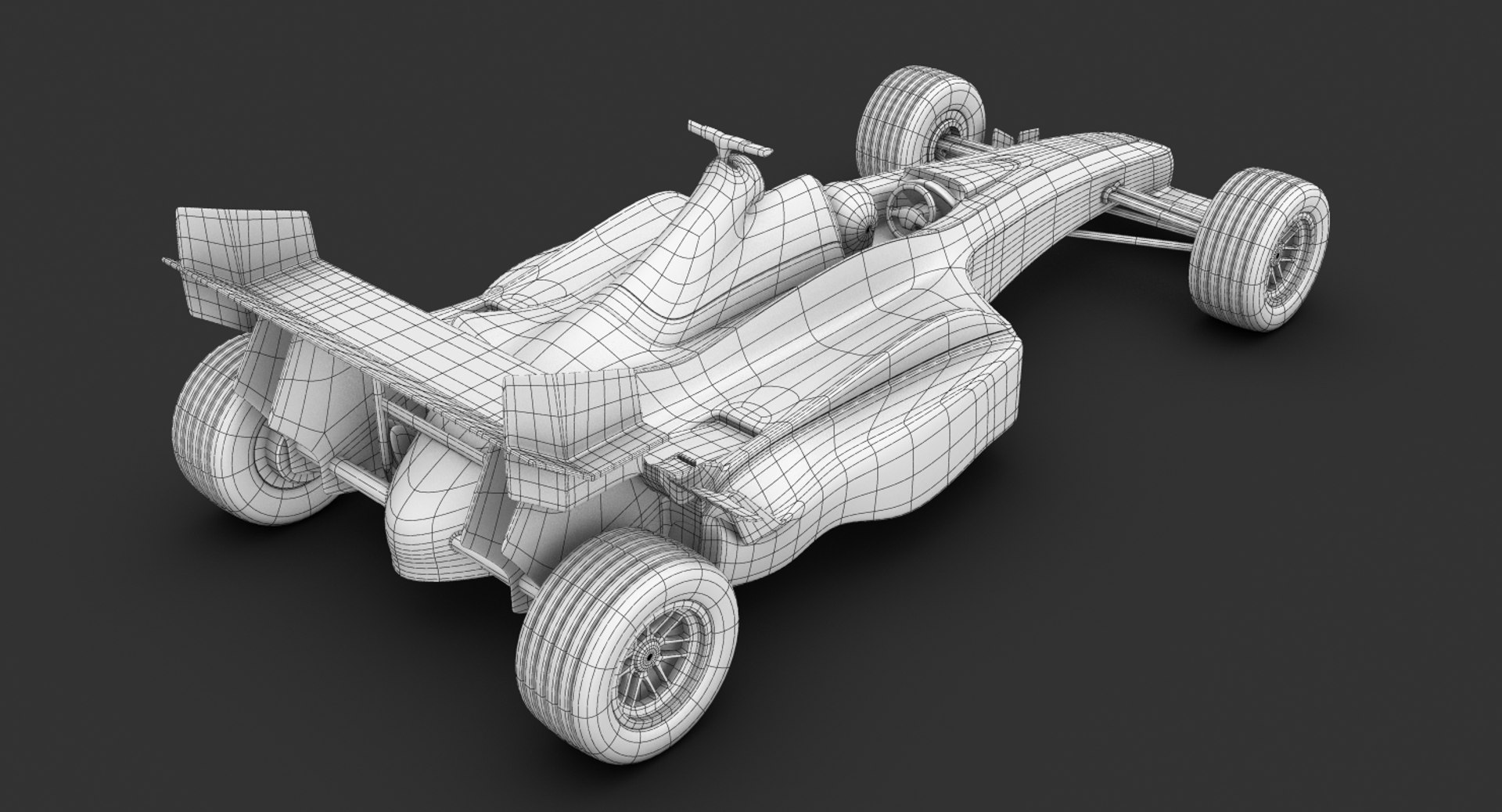 3d formula 1 model