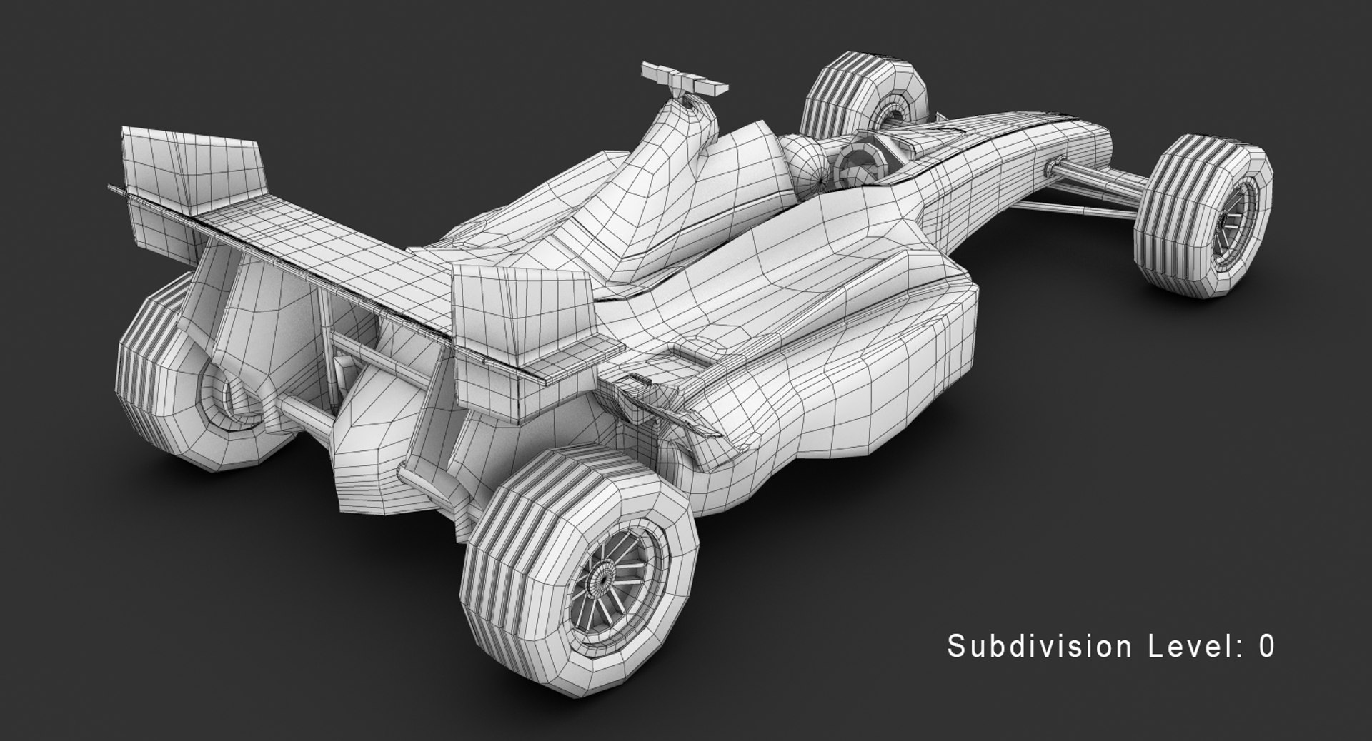 3d formula 1 model