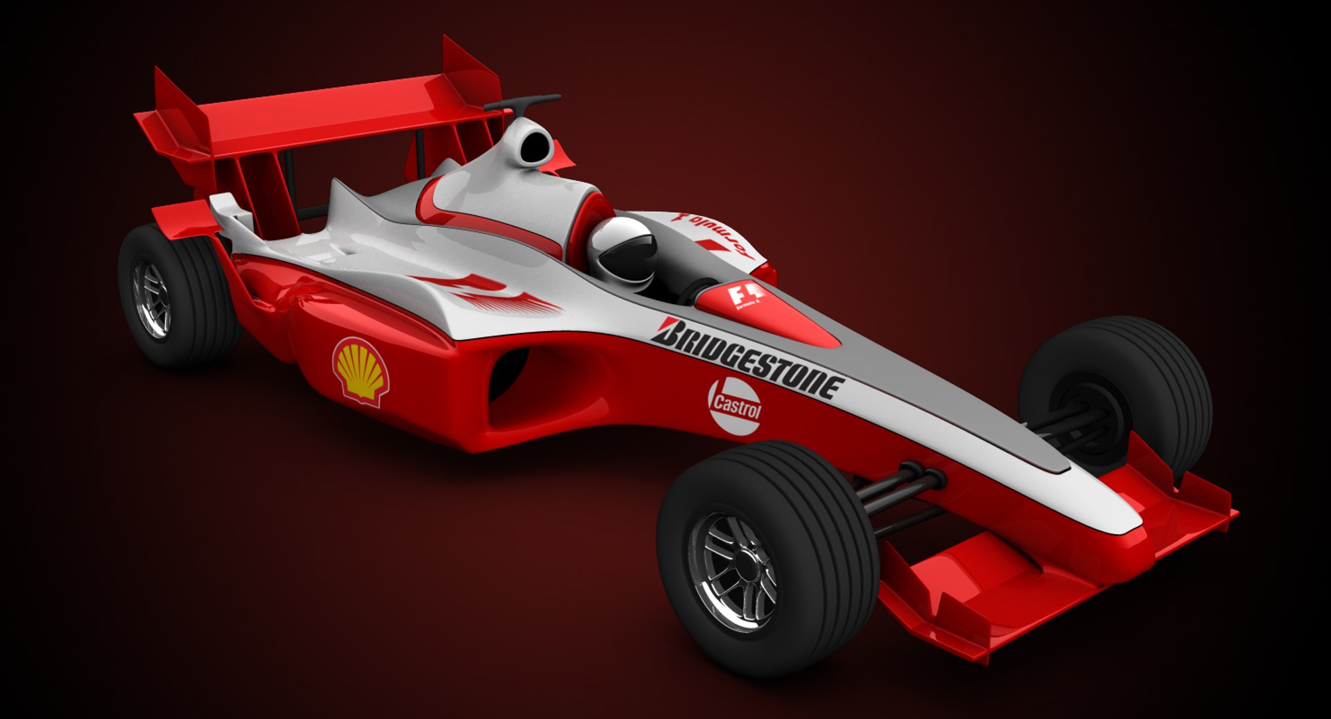 3d Formula 1 Model
