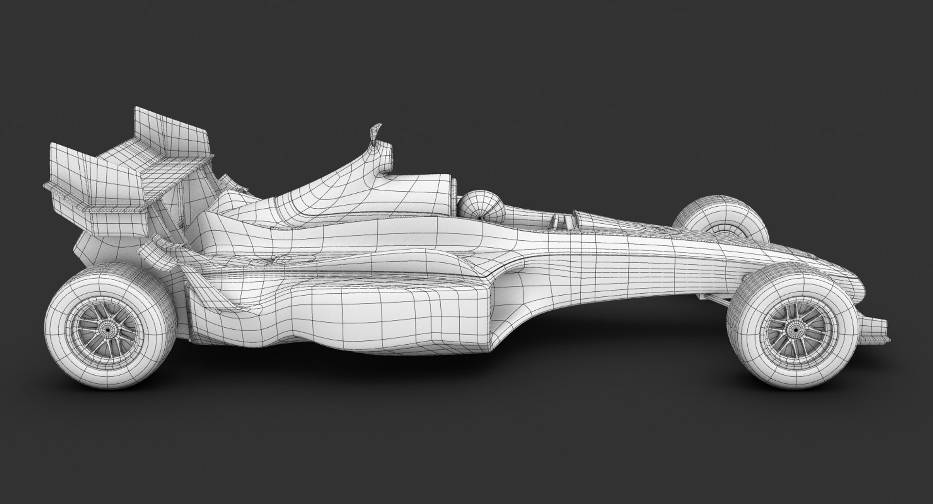 3d formula 1 model