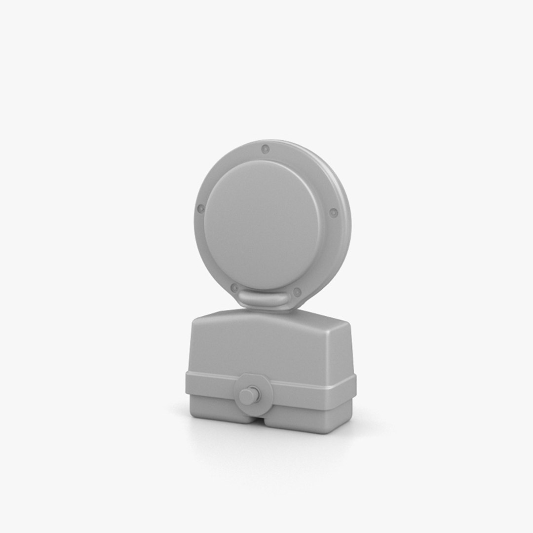 Warning Light 3D - TurboSquid 1759451