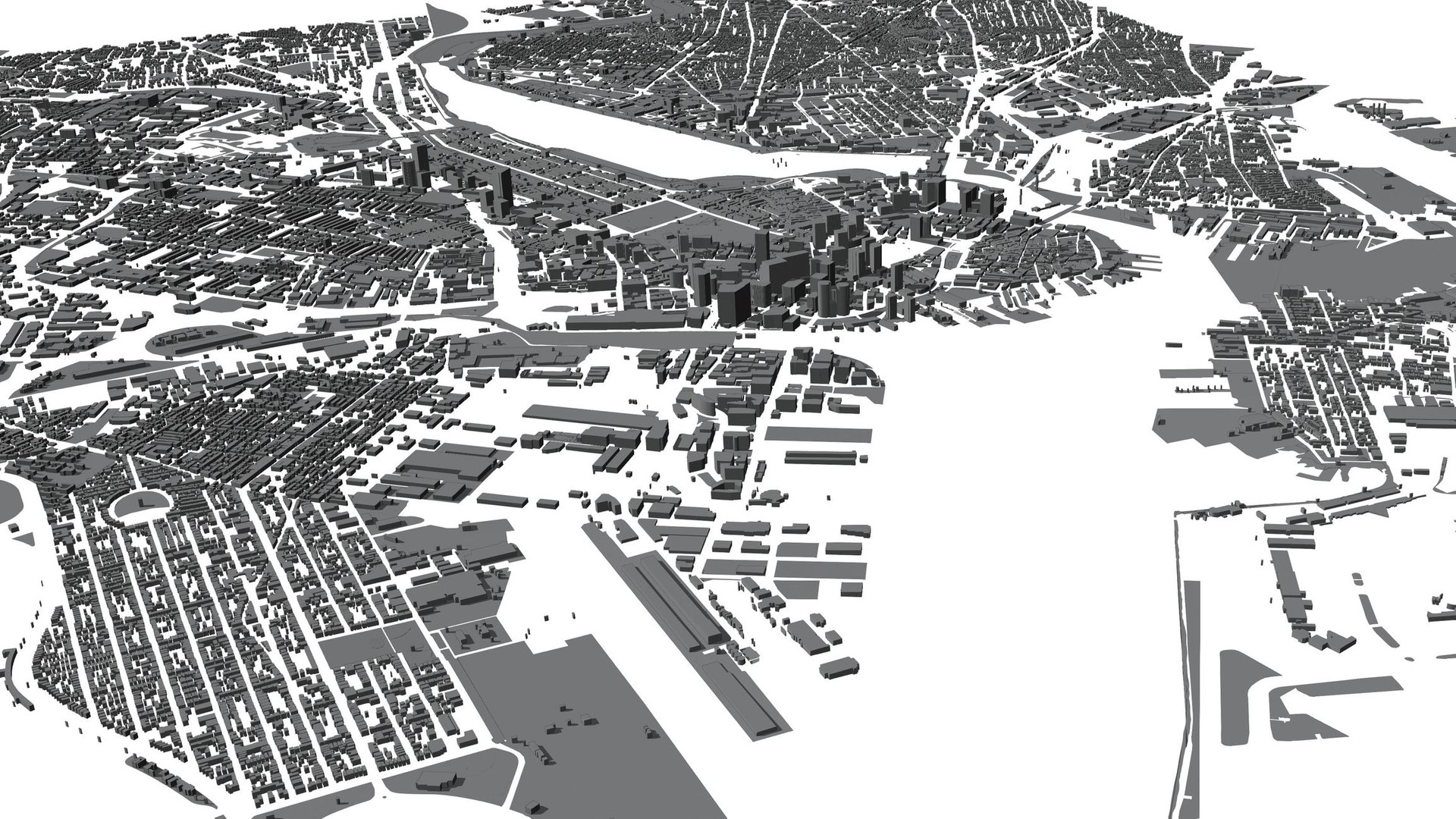 3D Model Boston Massachusette USA - Mass Buildings - TurboSquid 1978078