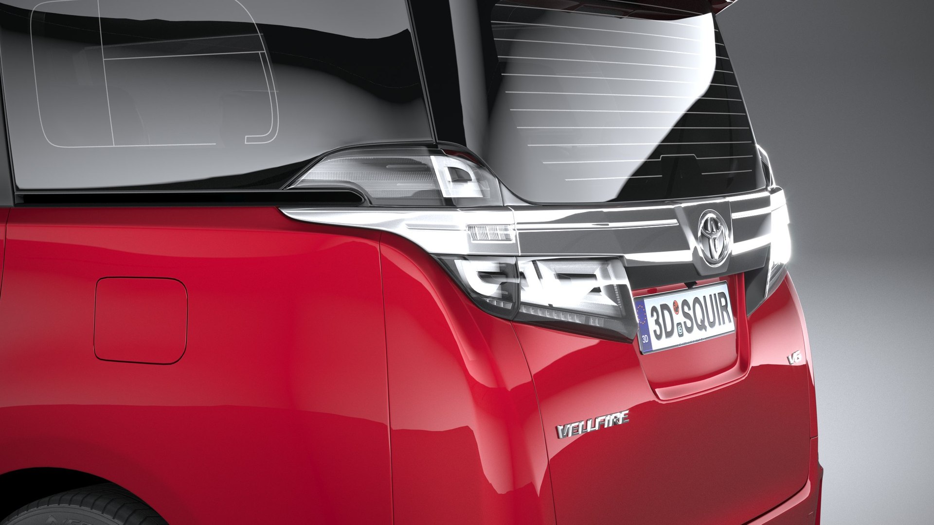 Toyota Vellfire 2023 Model - TurboSquid 2030742