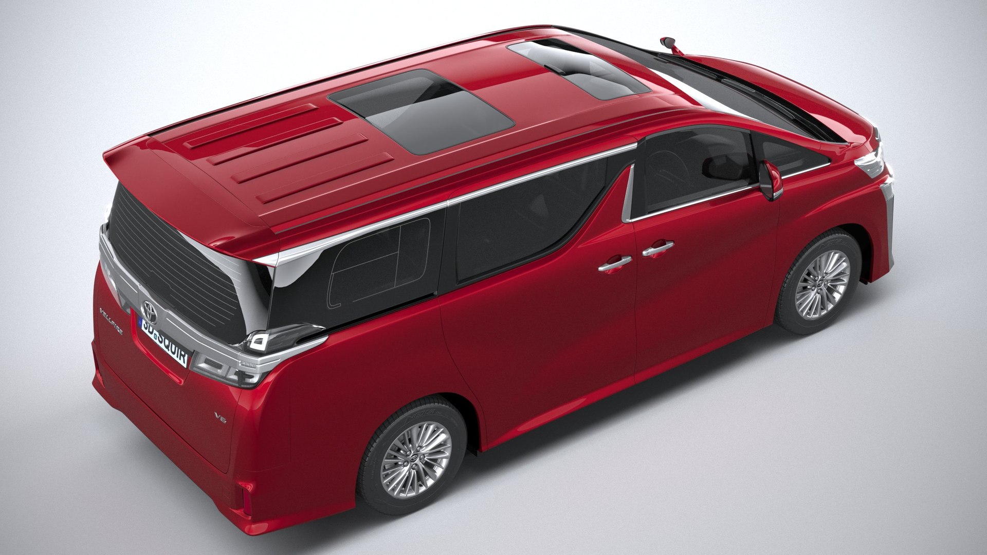 Toyota Vellfire 2023 Model - TurboSquid 2030742