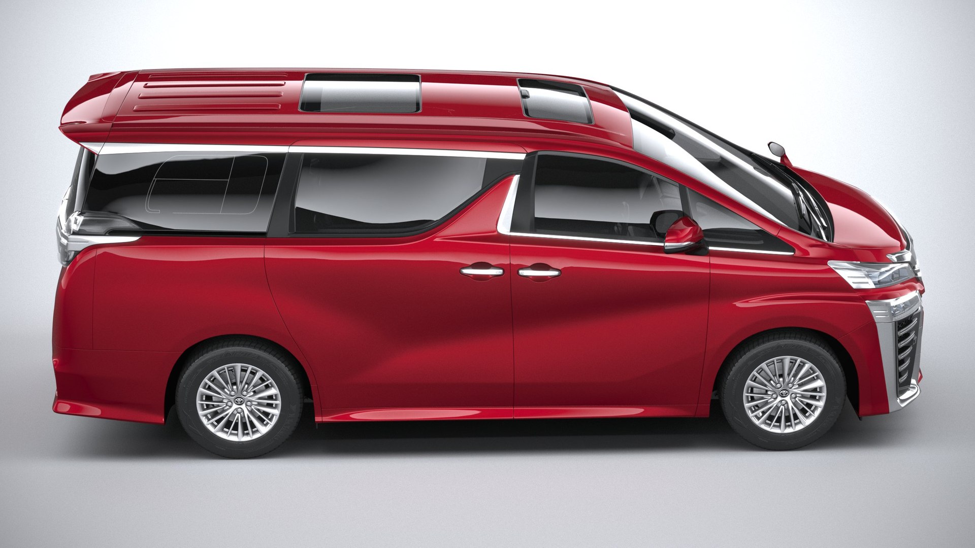 Toyota Vellfire 2023 Model - TurboSquid 2030742