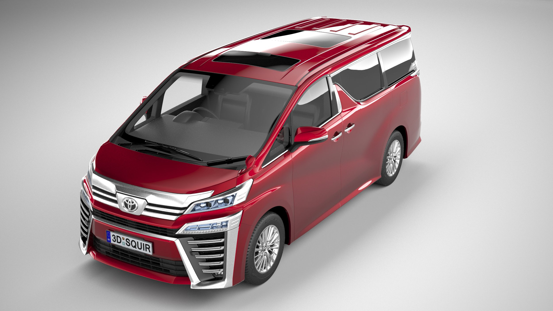 Toyota Vellfire 2023 Model - TurboSquid 2030742