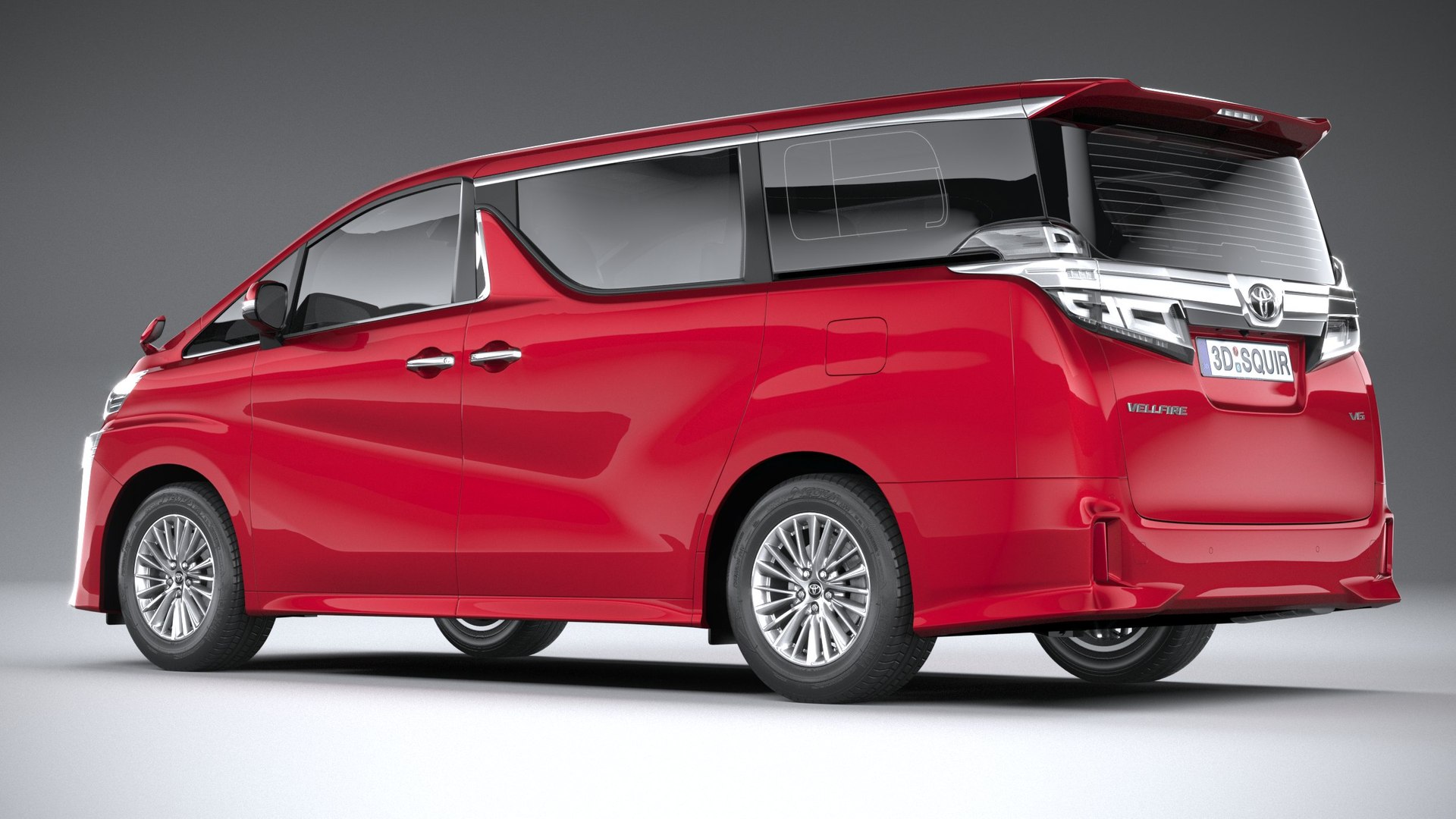 Toyota Vellfire 2023 Model - TurboSquid 2030742