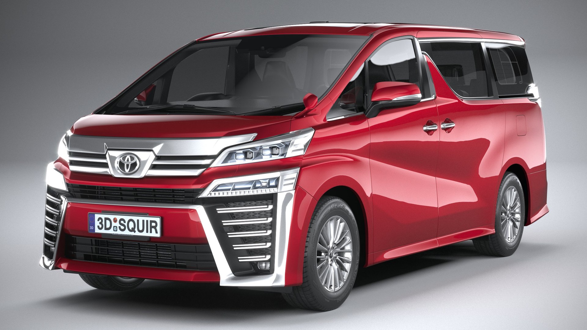 Toyota Vellfire 2023 model - TurboSquid 2030742