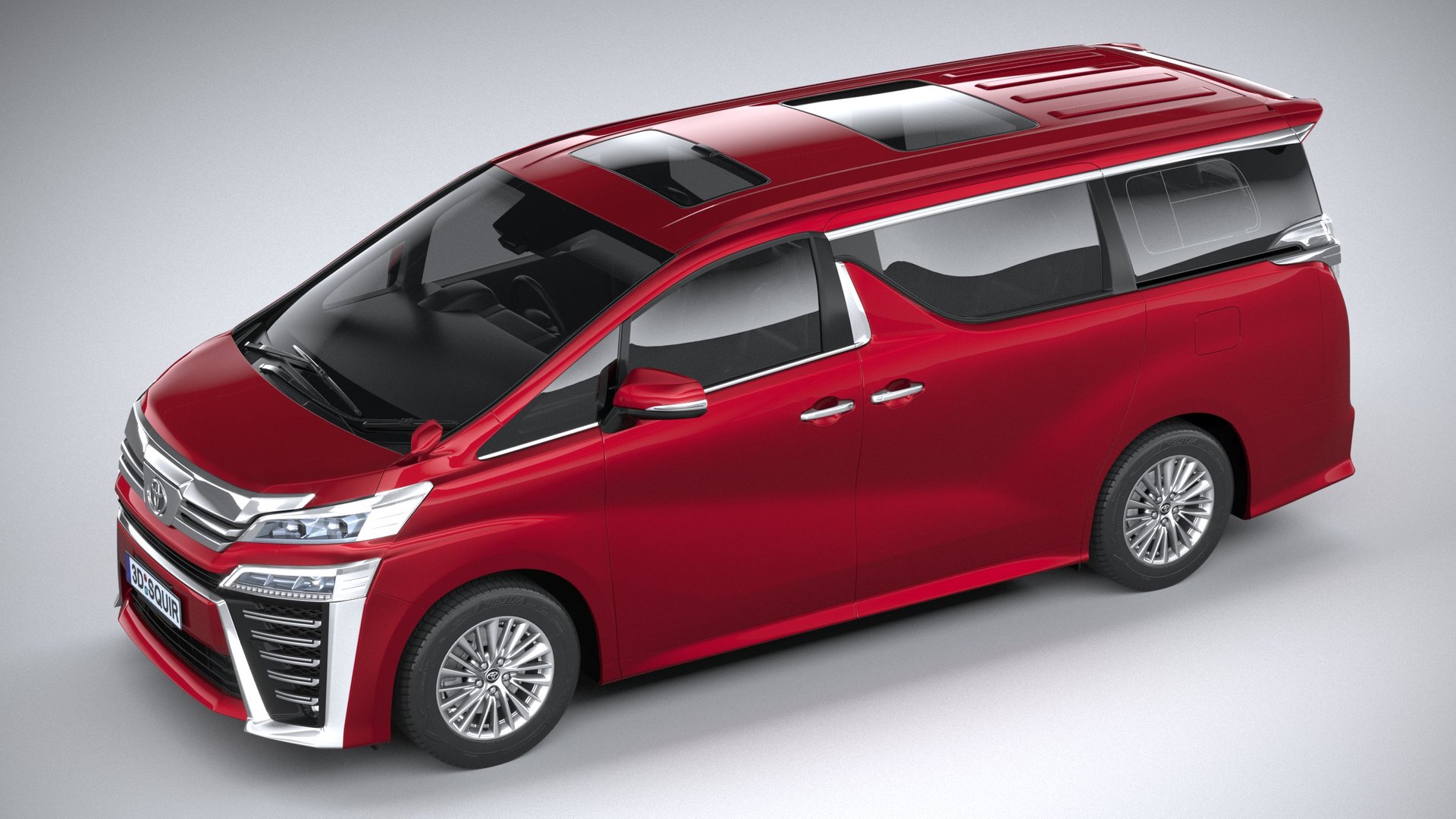Toyota Vellfire 2023 Model - TurboSquid 2030742