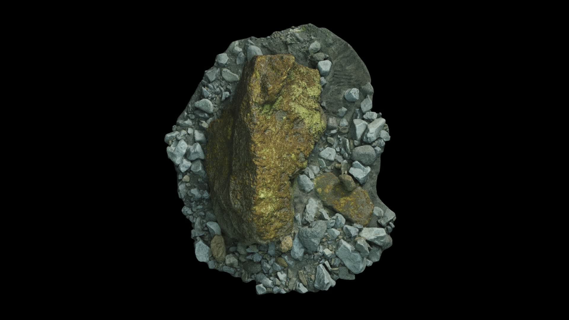 3D Model Icelandic Boulder Zwed - TurboSquid 2189263