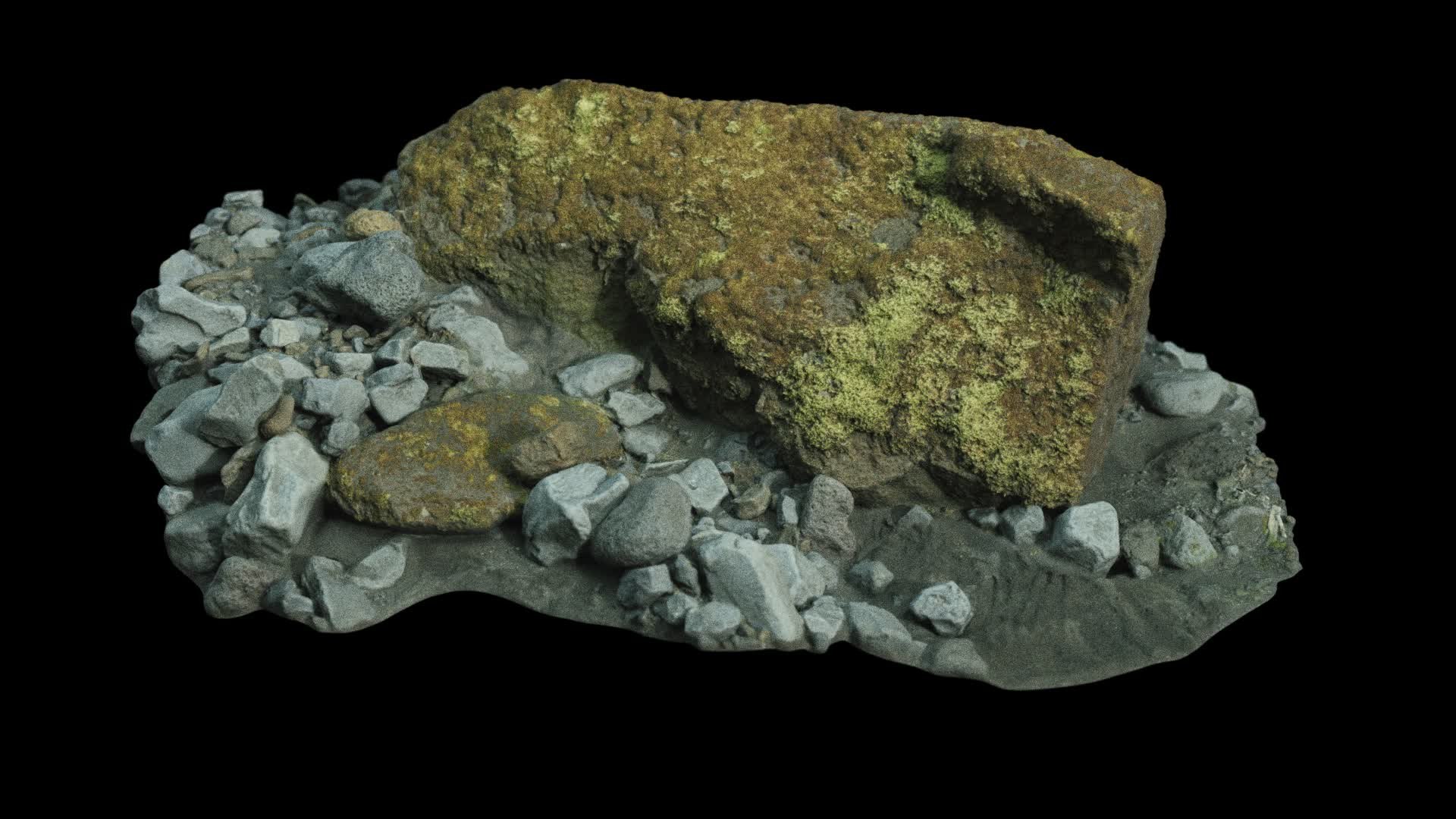 3D Model Icelandic Boulder Zwed - TurboSquid 2189263