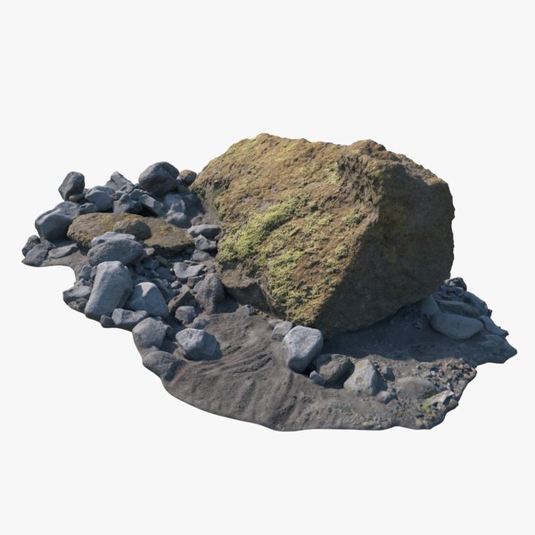 modelo 3d Boulder islandés zwed - TurboSquid 2189263