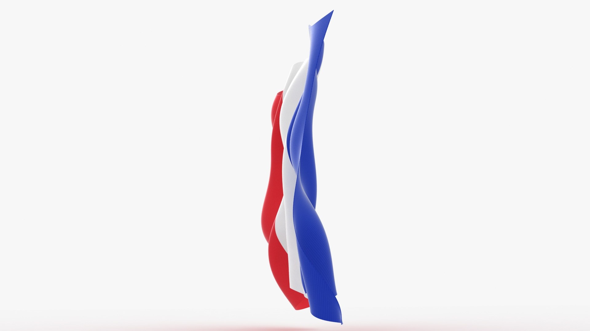 Realistic France Flag 3D - TurboSquid 1613560