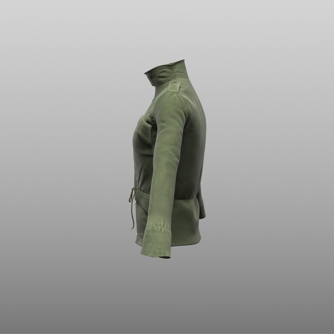 Realistic jacket cloth 3D model - TurboSquid 1195530