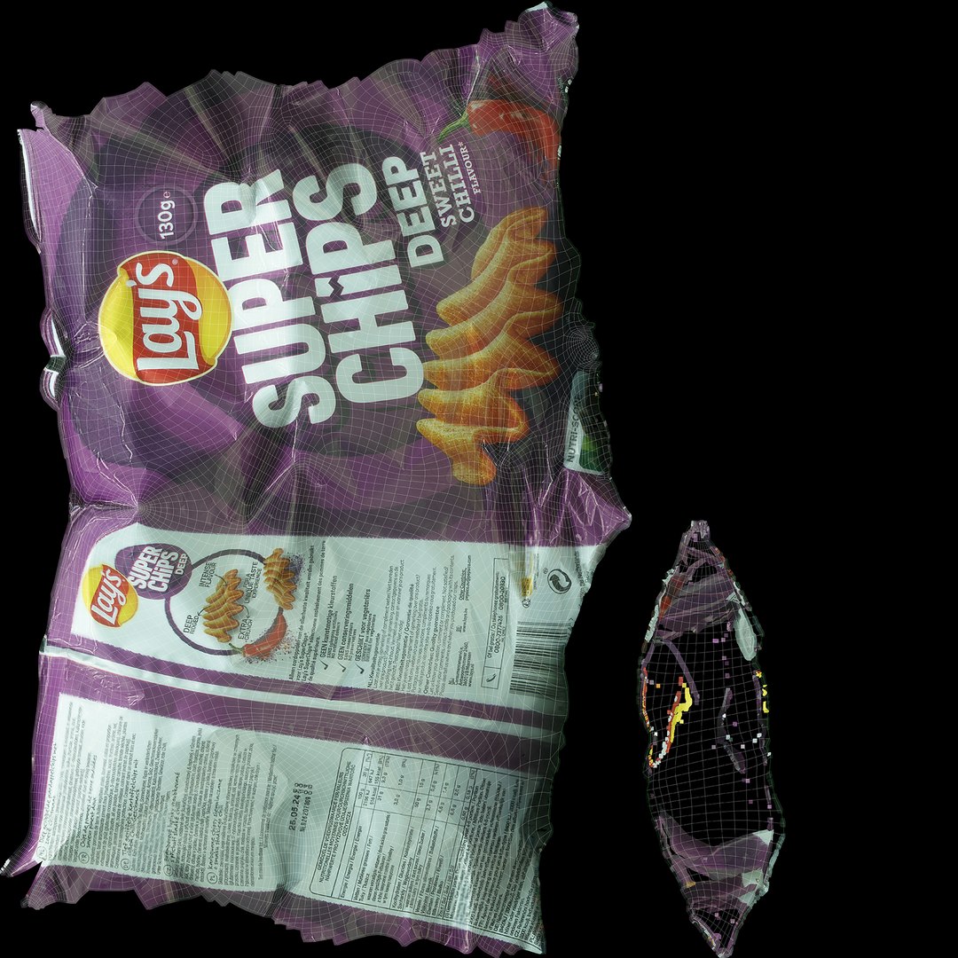 Packaging 80 Chips Pbr Model - TurboSquid 2191812