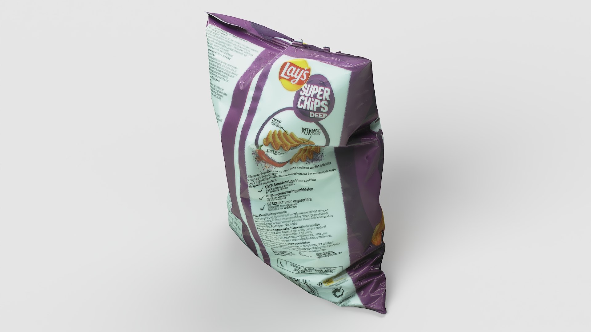 Packaging 80 Chips Pbr Model - TurboSquid 2191812