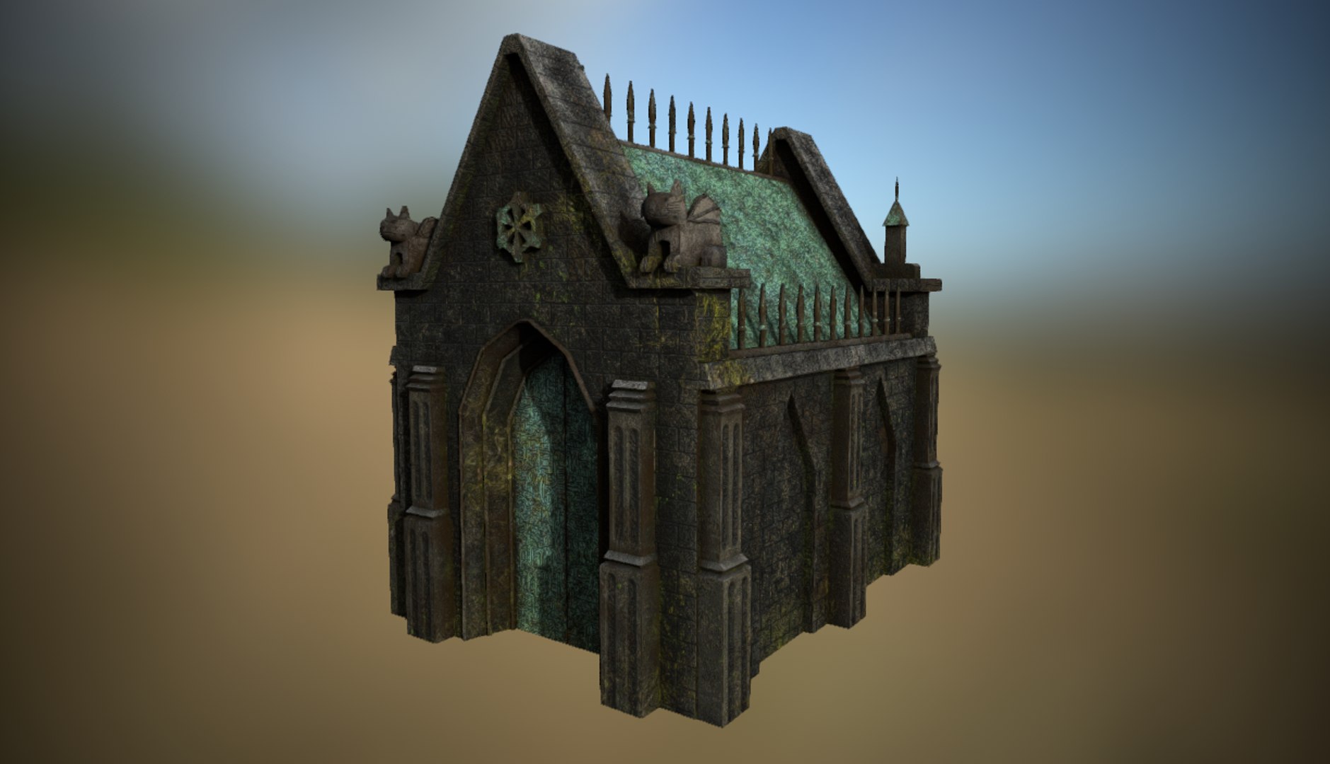 Steampunk Cript 3D Model - TurboSquid 1168948