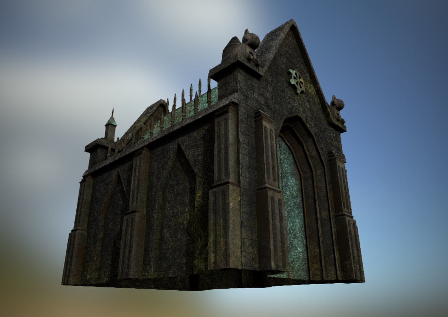 Steampunk Cript 3D Model - TurboSquid 1168948