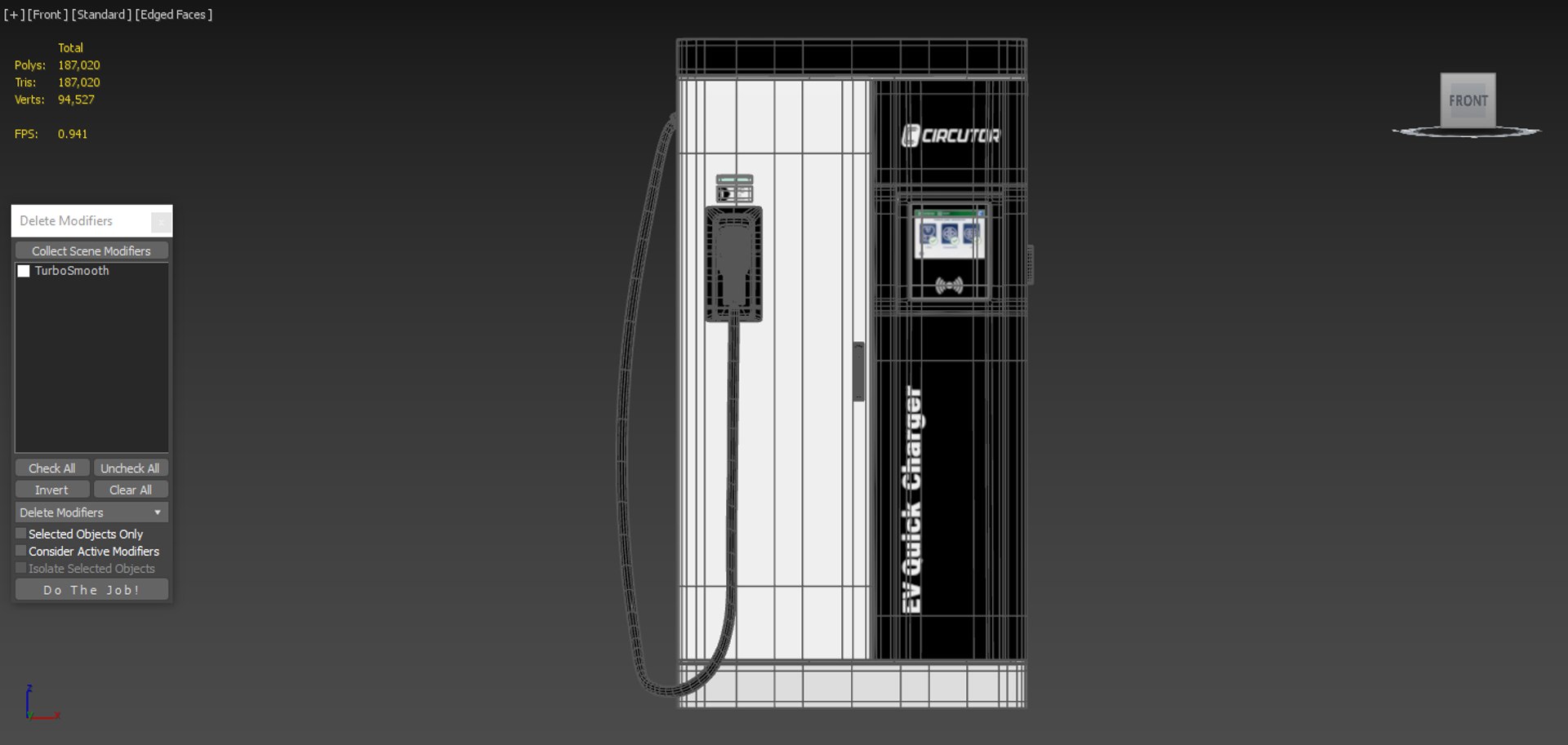 Circutor Raption 100 EV Charger 3D Model - TurboSquid 2275312