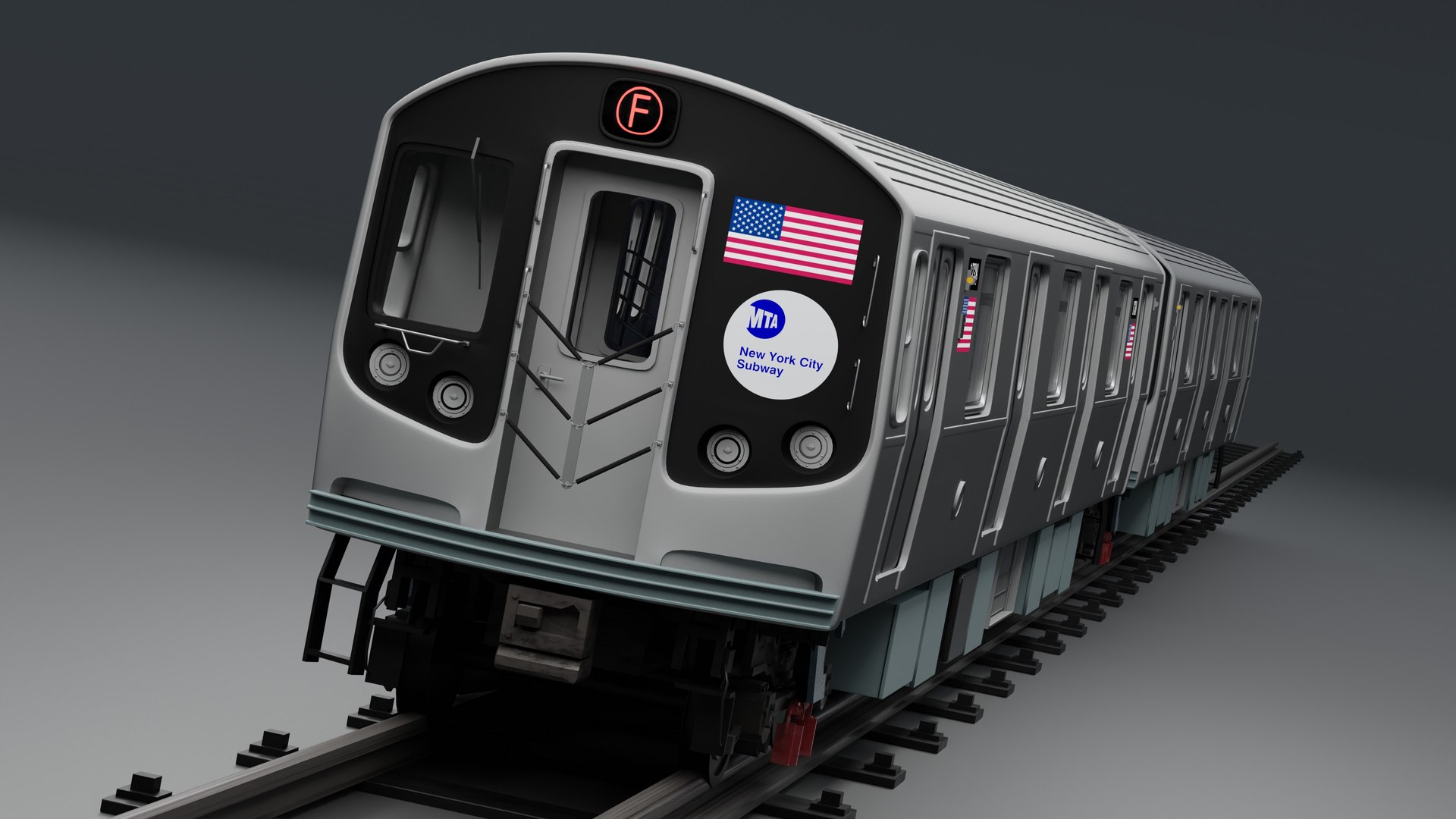 New York Subway Car 3D Model - TurboSquid 1992226