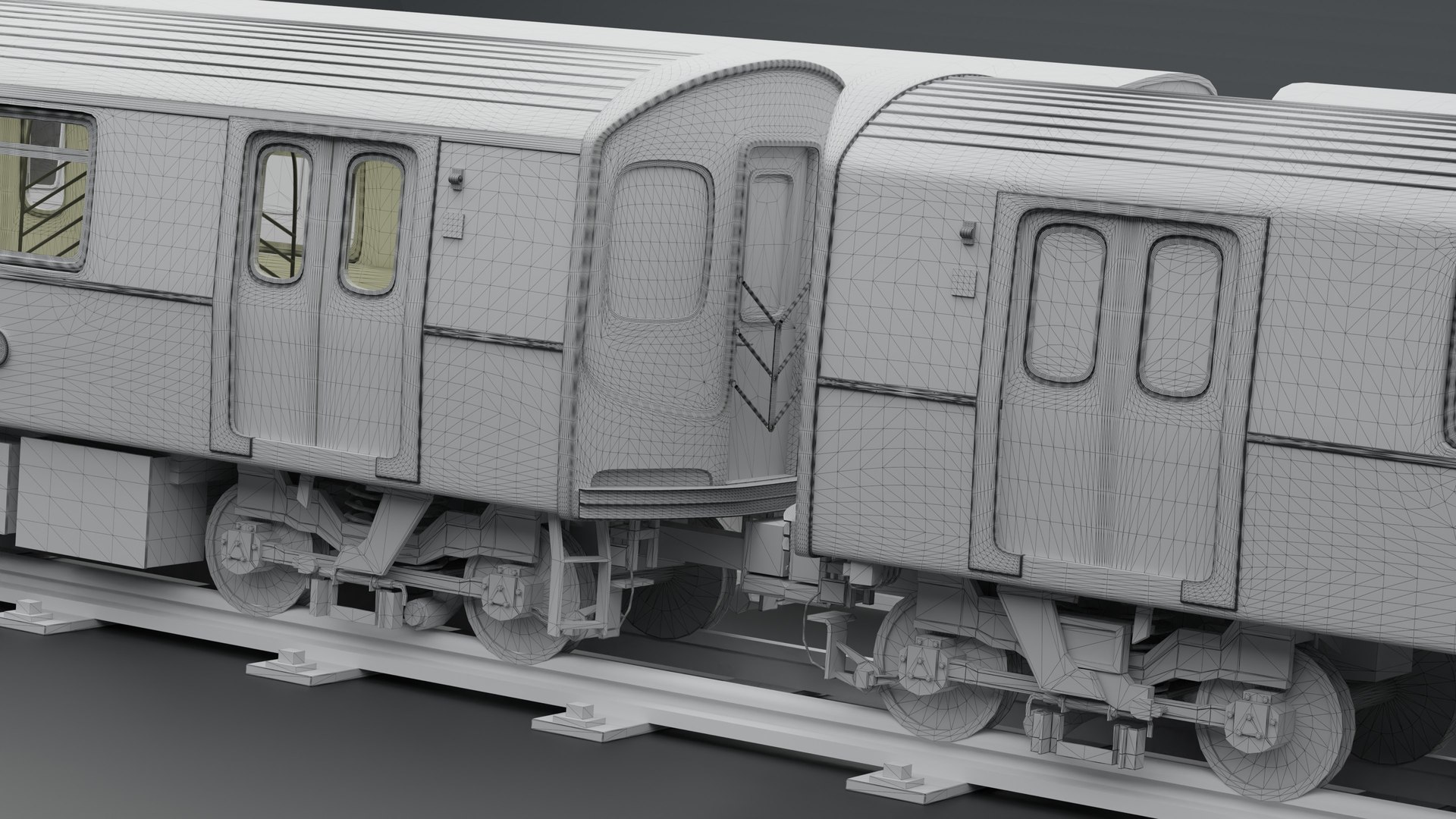 New York Subway Car 3D Model - TurboSquid 1992226