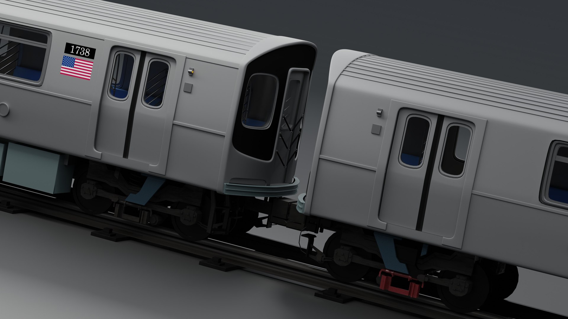 New York Subway Car 3D Model - TurboSquid 1992226