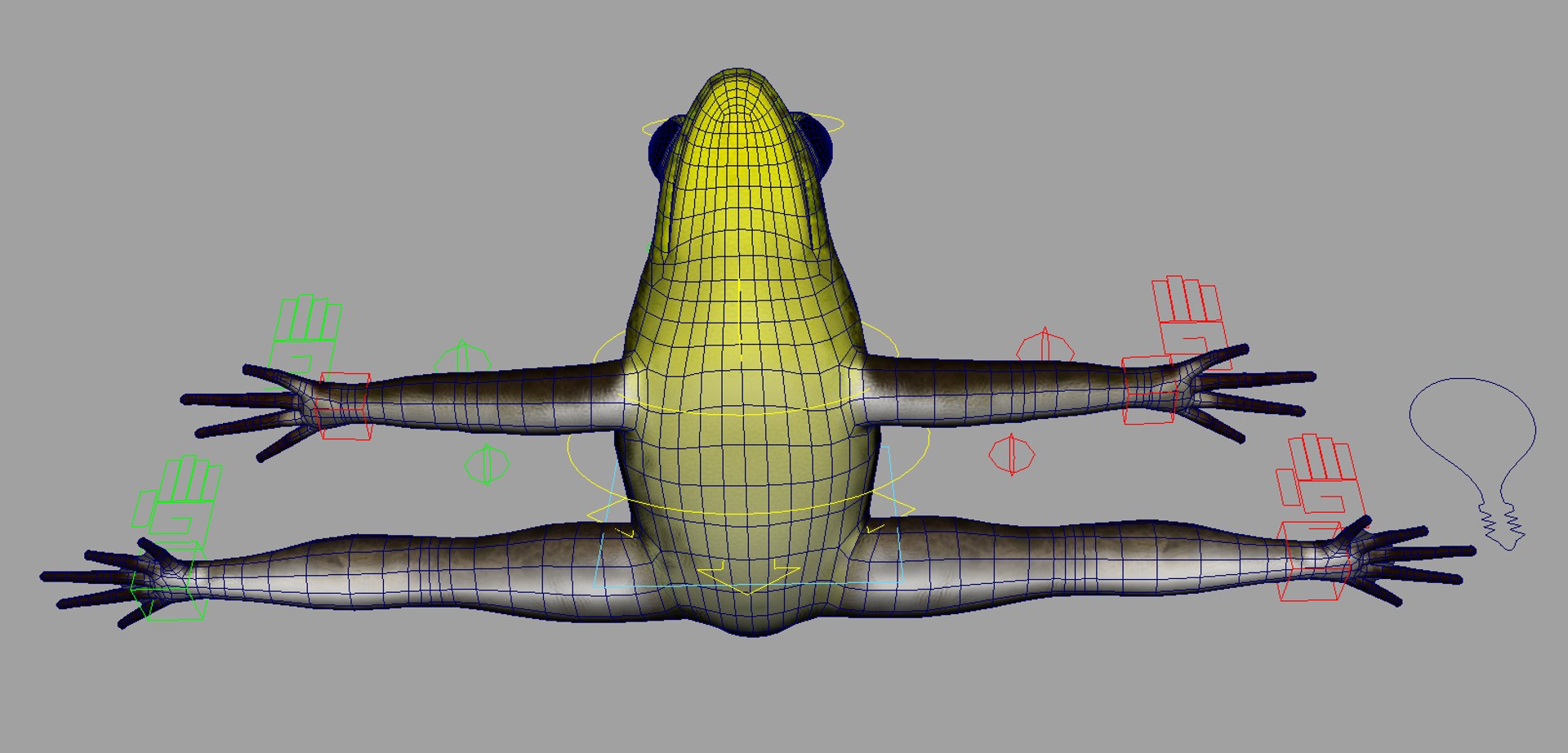 3D toad rigged frog model - TurboSquid 1391682