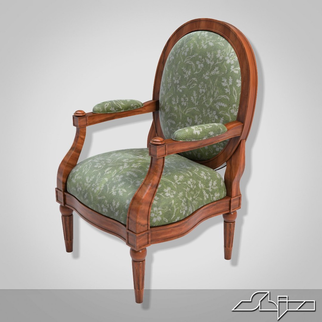 Classic Chair 3d Model