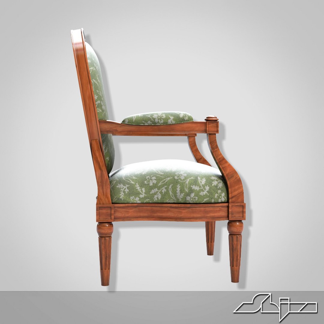 Classic Chair 3d Model