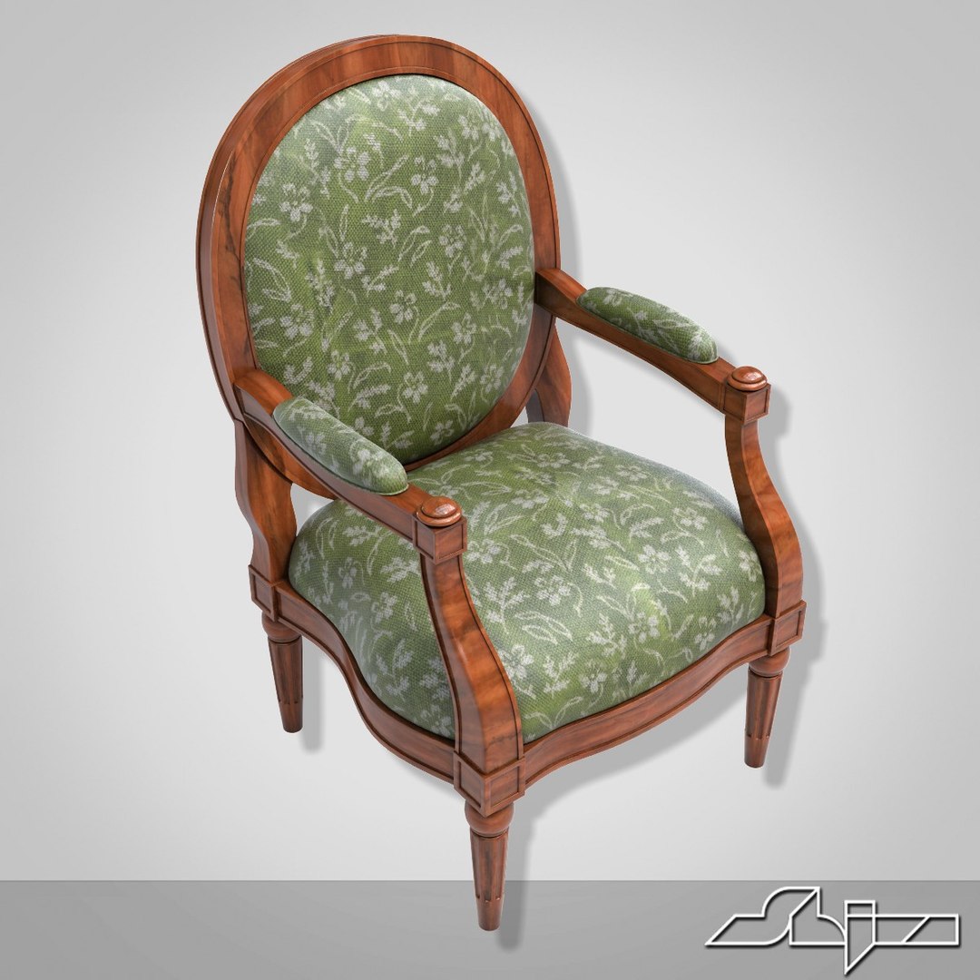 Classic Chair 3d Model