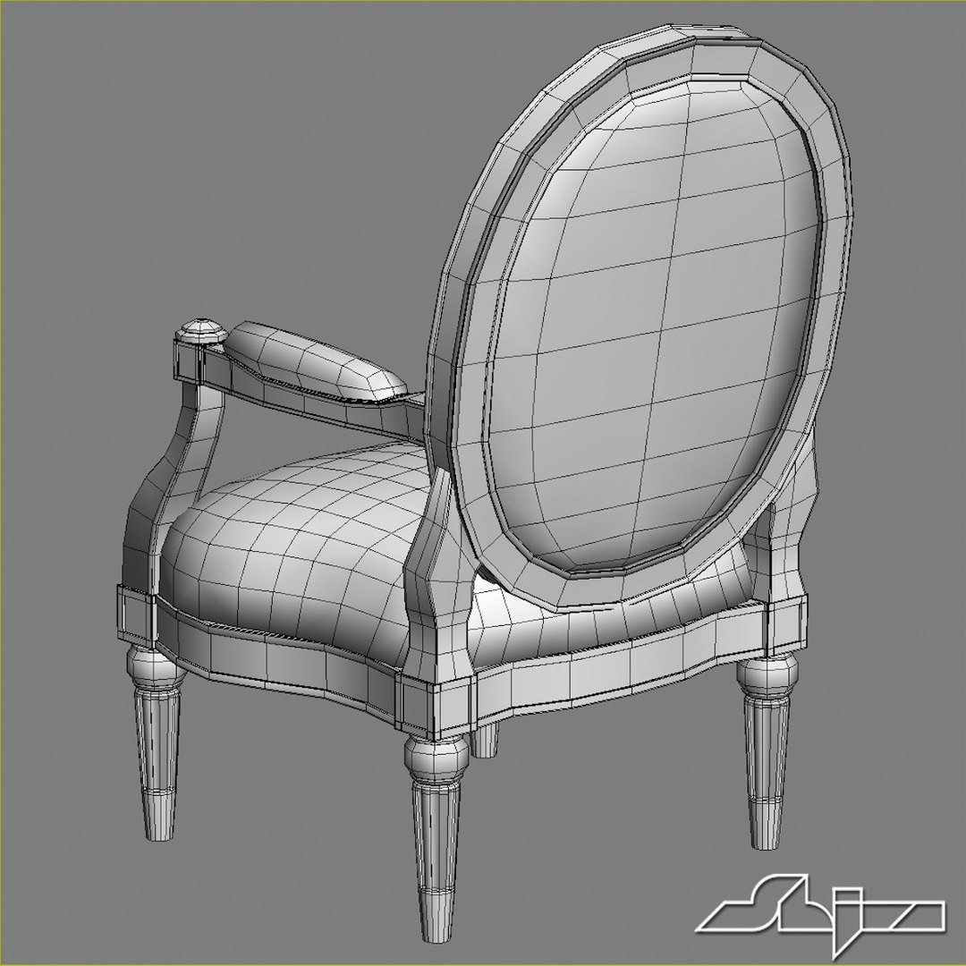 Classic Chair 3d Model