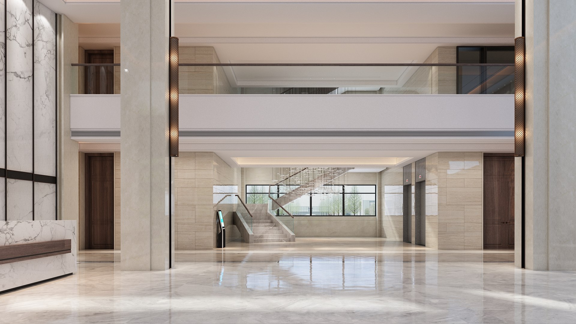 Modern Hall 30 3D Model - TurboSquid 2161328