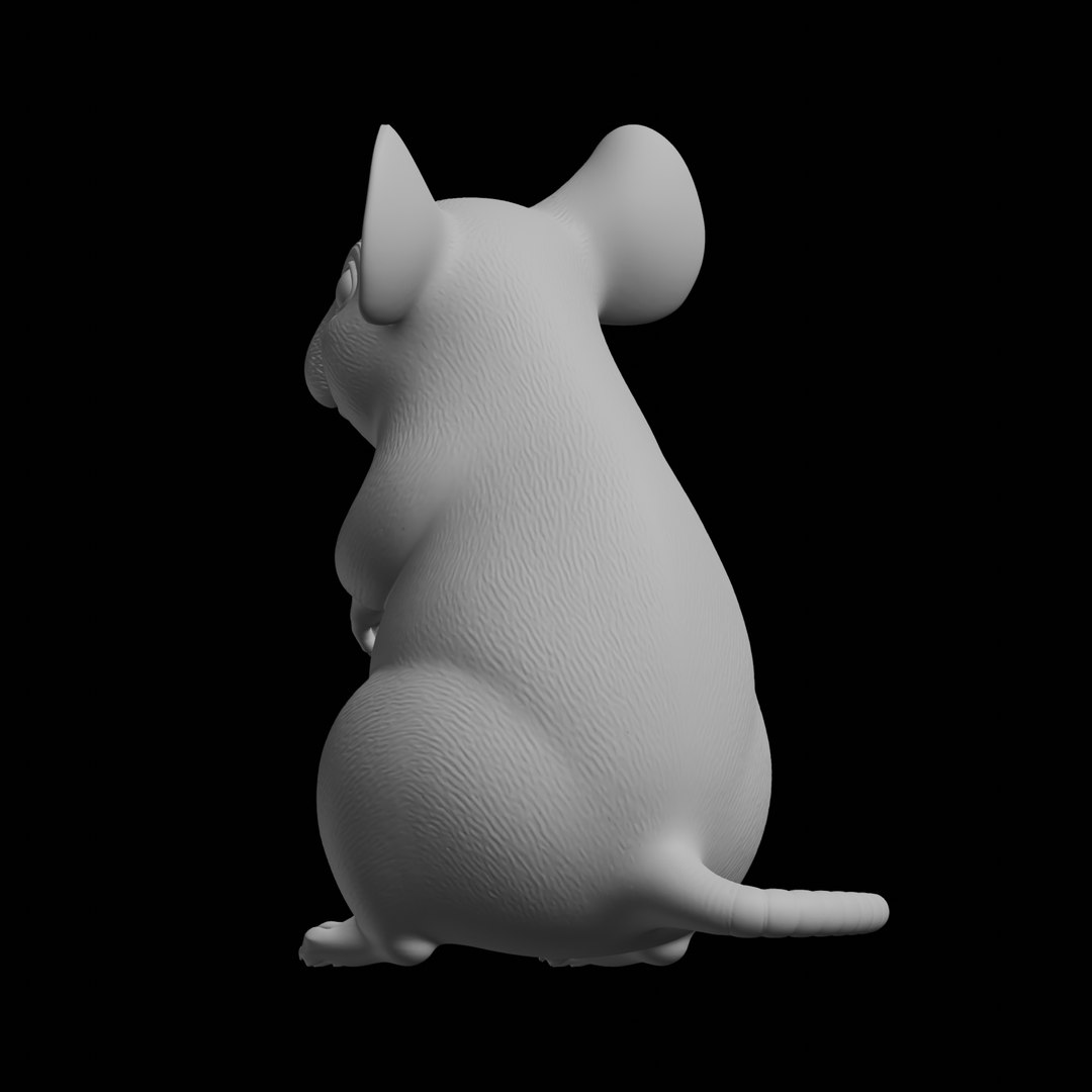 3D Mouse Figurine 3D Print Model Model - TurboSquid 2520623