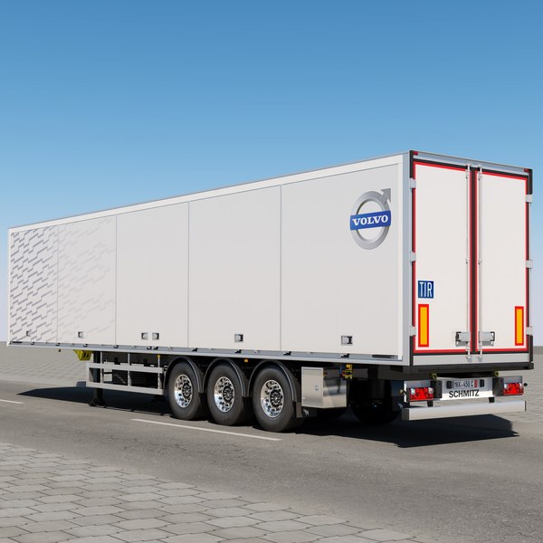 VOLVO FH 6X4 Sleeper Cab with Trailer 3D 모델 - TurboSquid 2060227