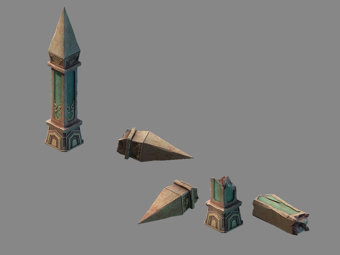 3D Funeral Place - Stone - TurboSquid 1446865