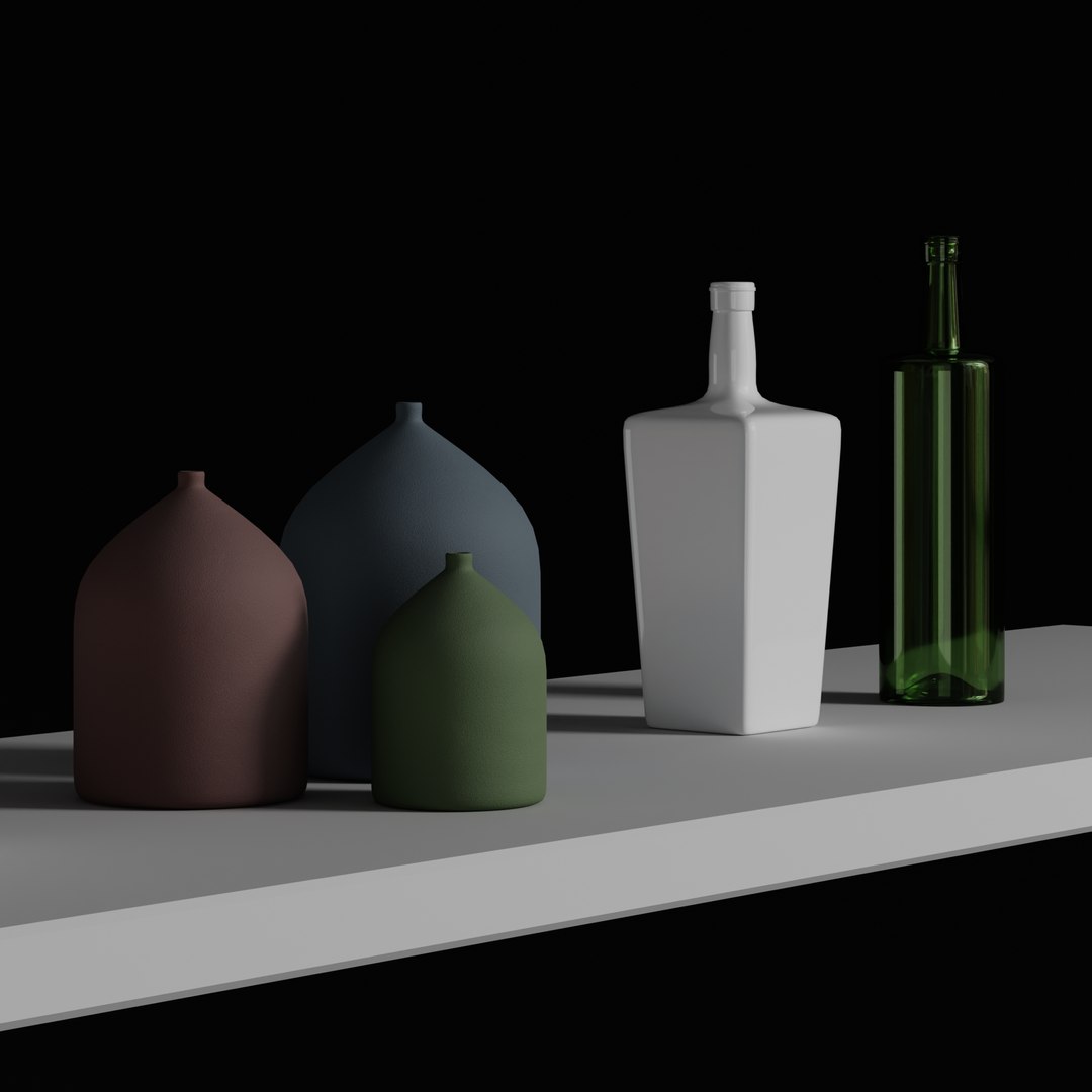 3D Set Of 15 Vases - TurboSquid 2244246