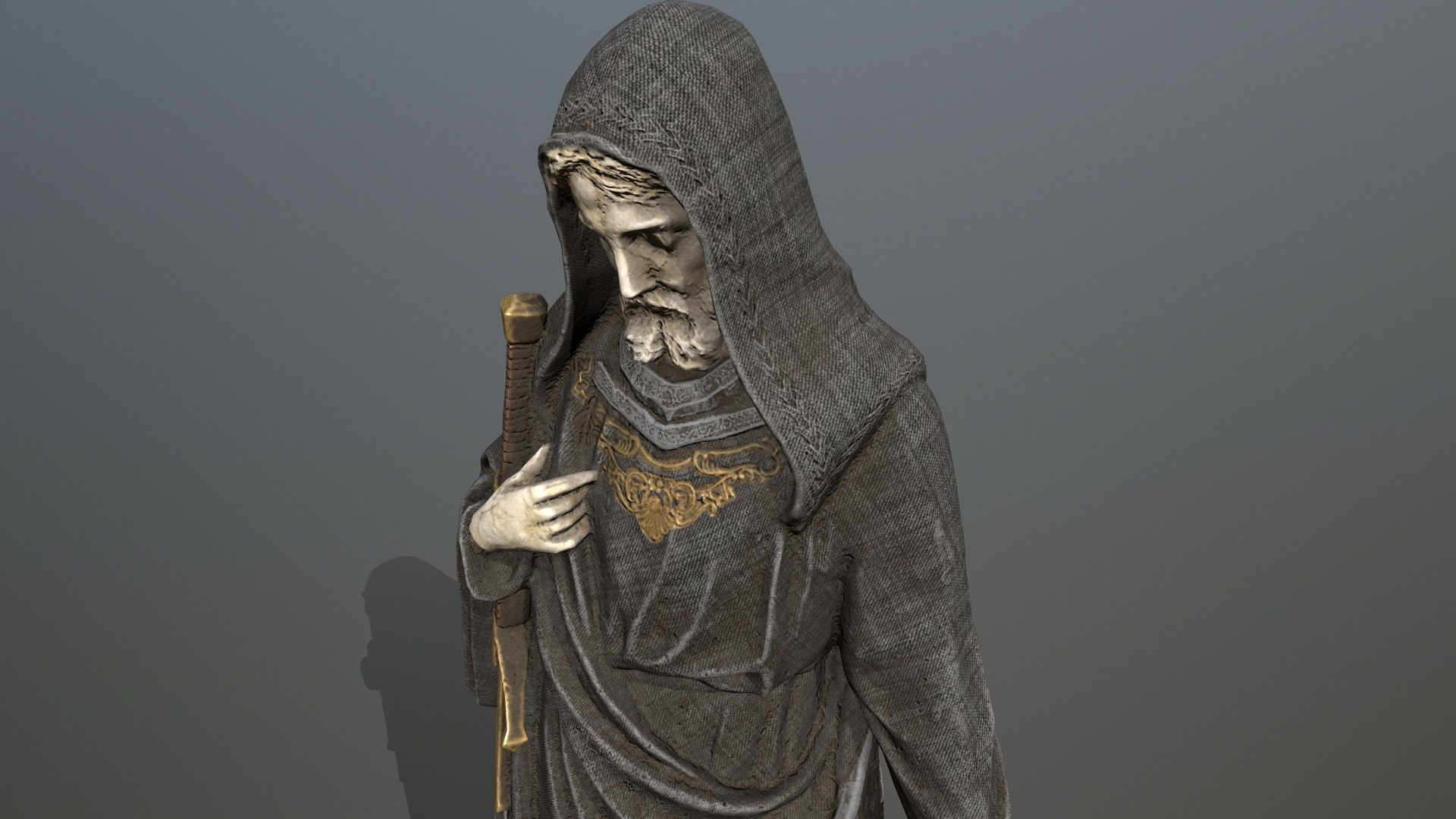 Man Statue 3 3D - TurboSquid 2050967