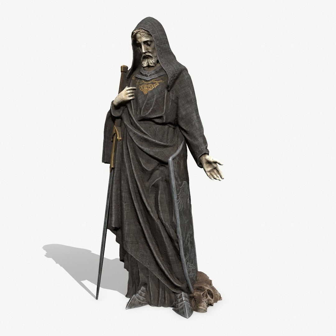 Man Statue 3 3D - TurboSquid 2050967