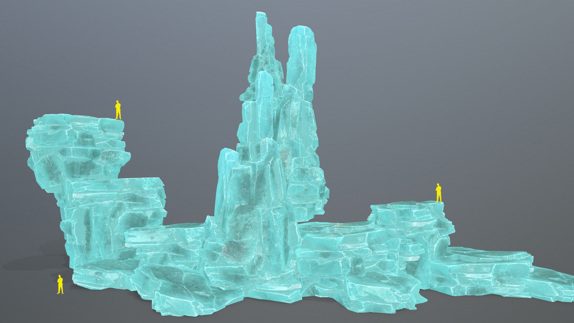3D Ice Rocks Model - TurboSquid 2148170