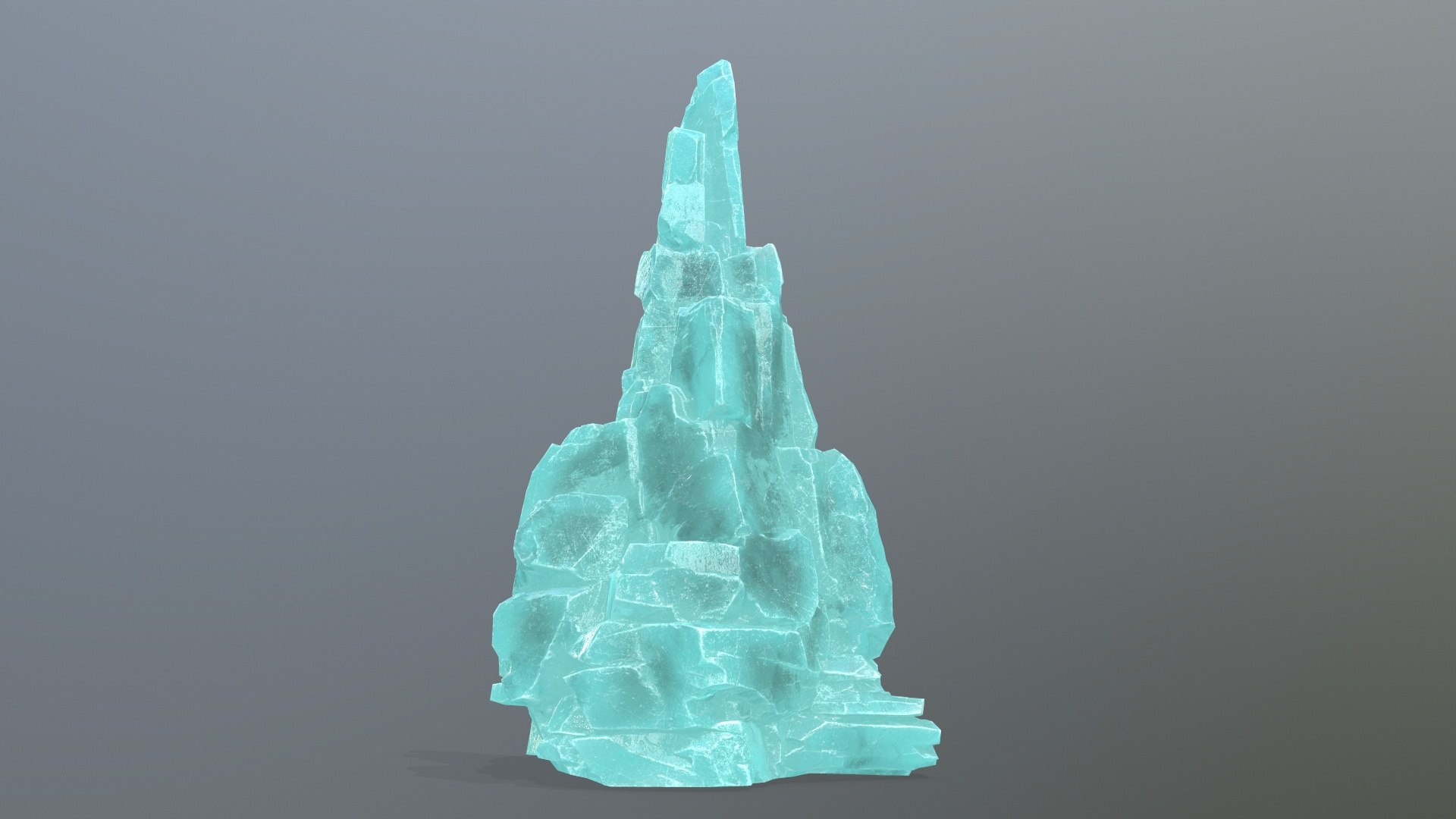 3D Ice Rocks Model - TurboSquid 2148170
