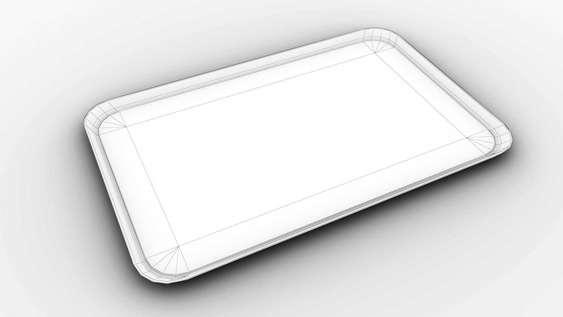 Canteen Tray 3D Model - TurboSquid 1982259