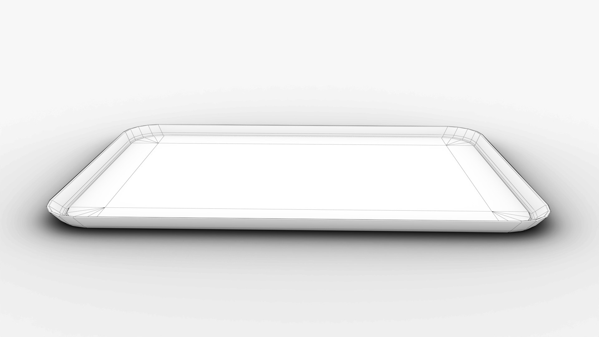 Canteen Tray 3D Model - TurboSquid 1982259