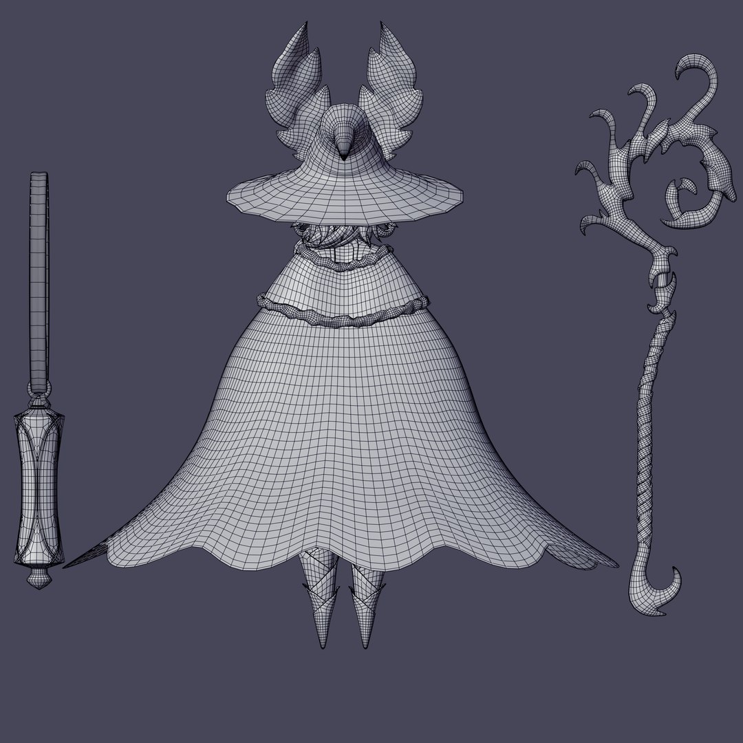 3D Fairy Witch model - TurboSquid 2115402