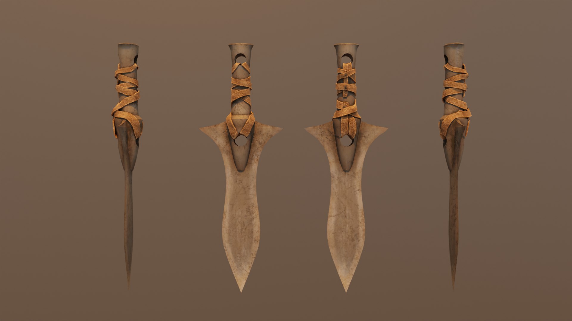 Fantasy Dagger 3D Model - TurboSquid 2016552