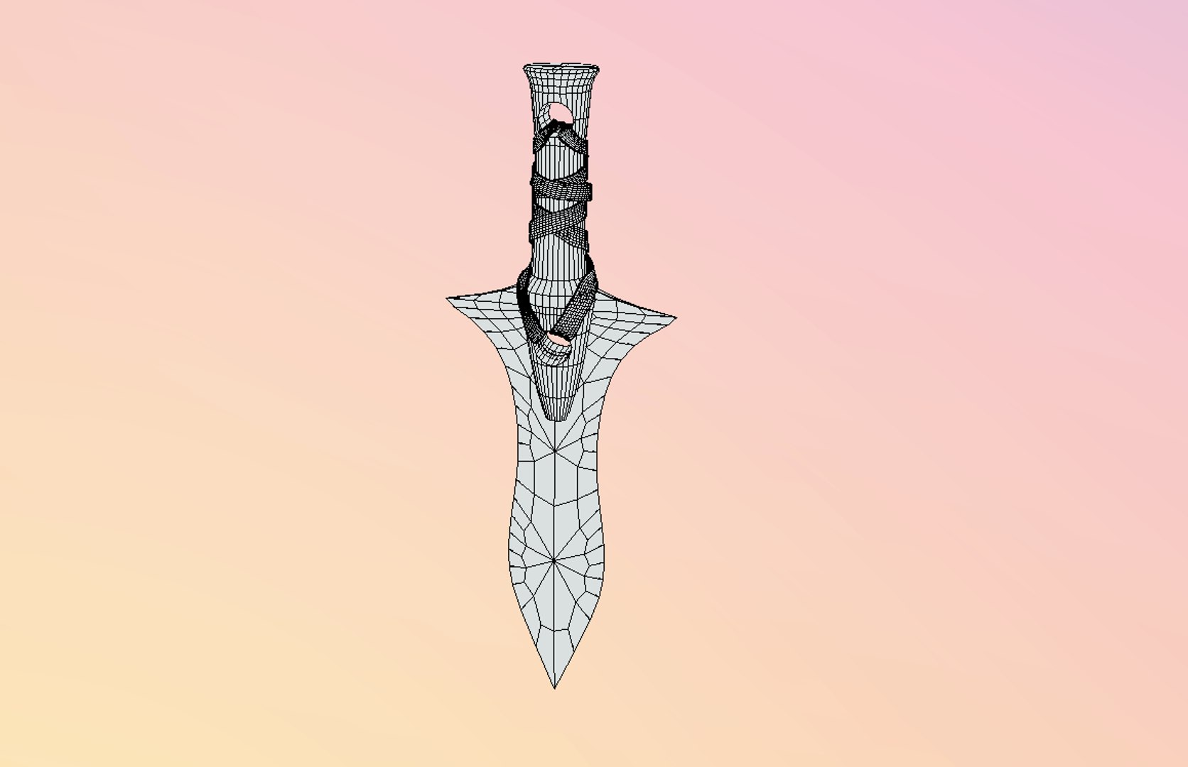 Fantasy Dagger 3D Model - TurboSquid 2016552