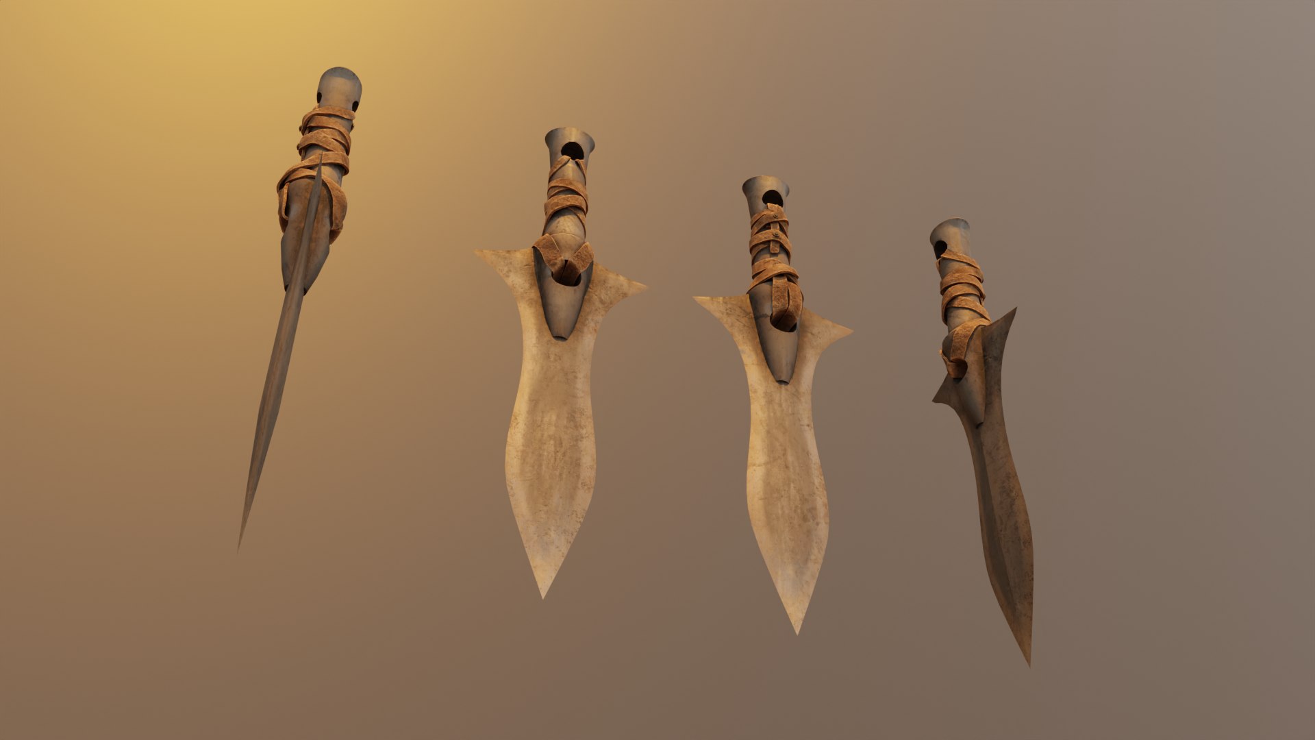 Fantasy Dagger 3D Model - TurboSquid 2016552
