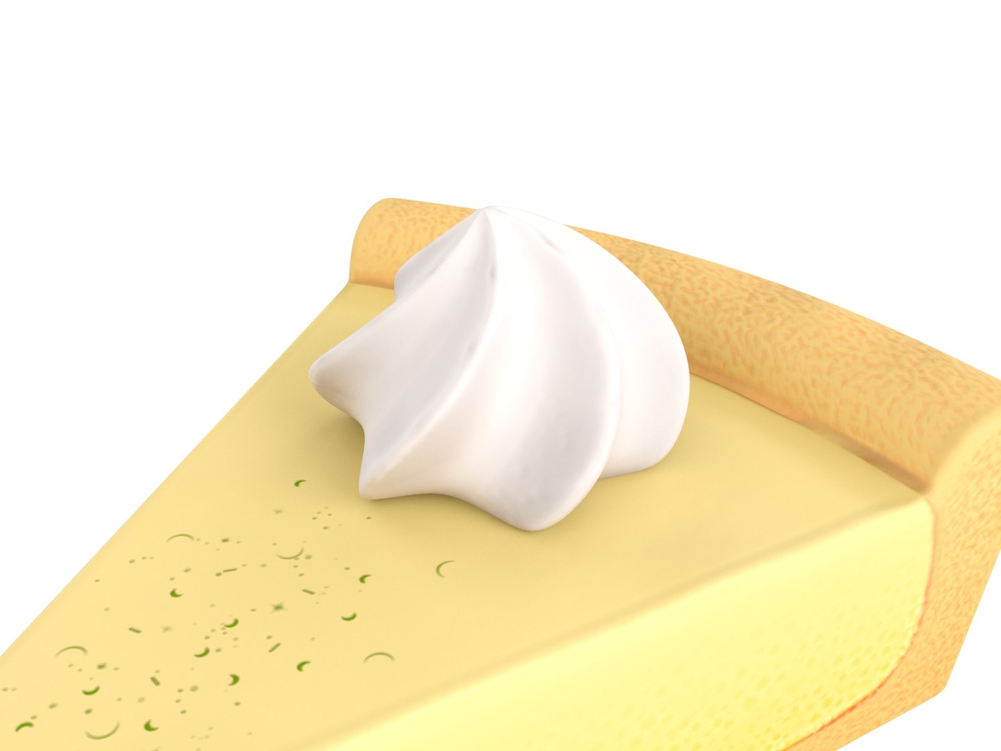 3D Model Lime Pie - TurboSquid 1696150