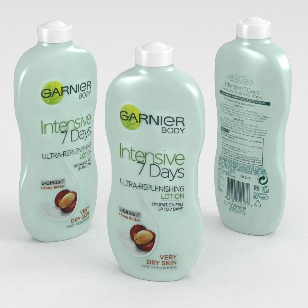3D body lotion - TurboSquid 1399381