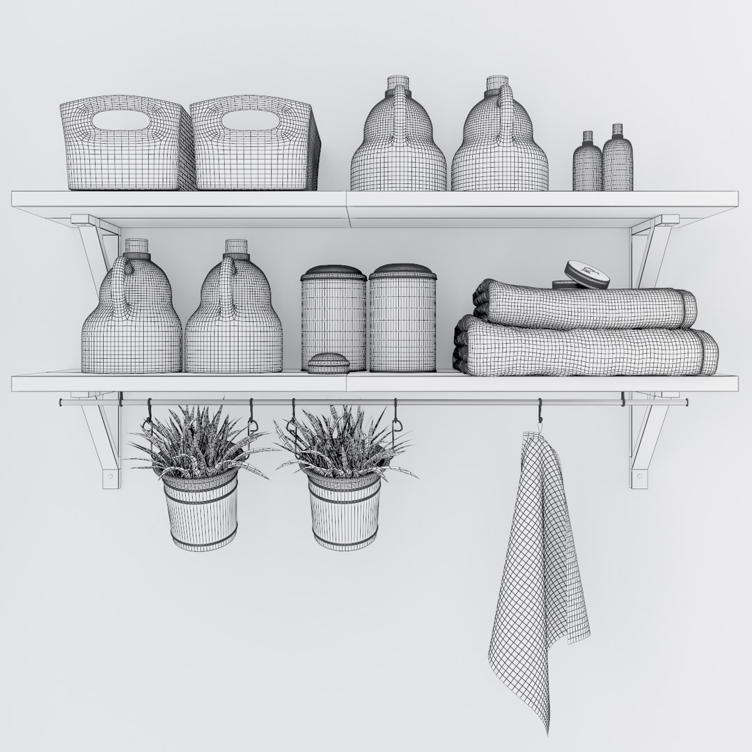 3d Laundry Model