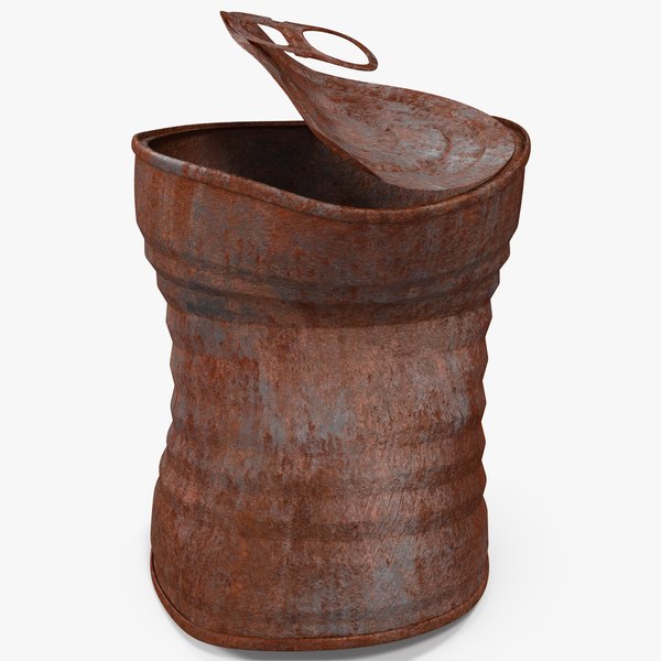 3d tin open rusty 1
